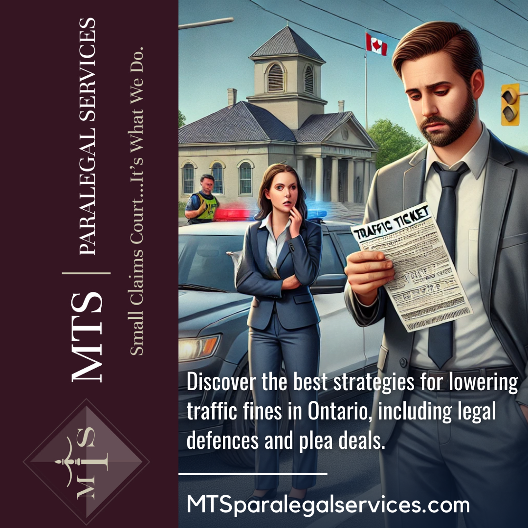 MTS Paralegal ServicesHow to Get a Traffic Ticket Reduced in Ontario ...