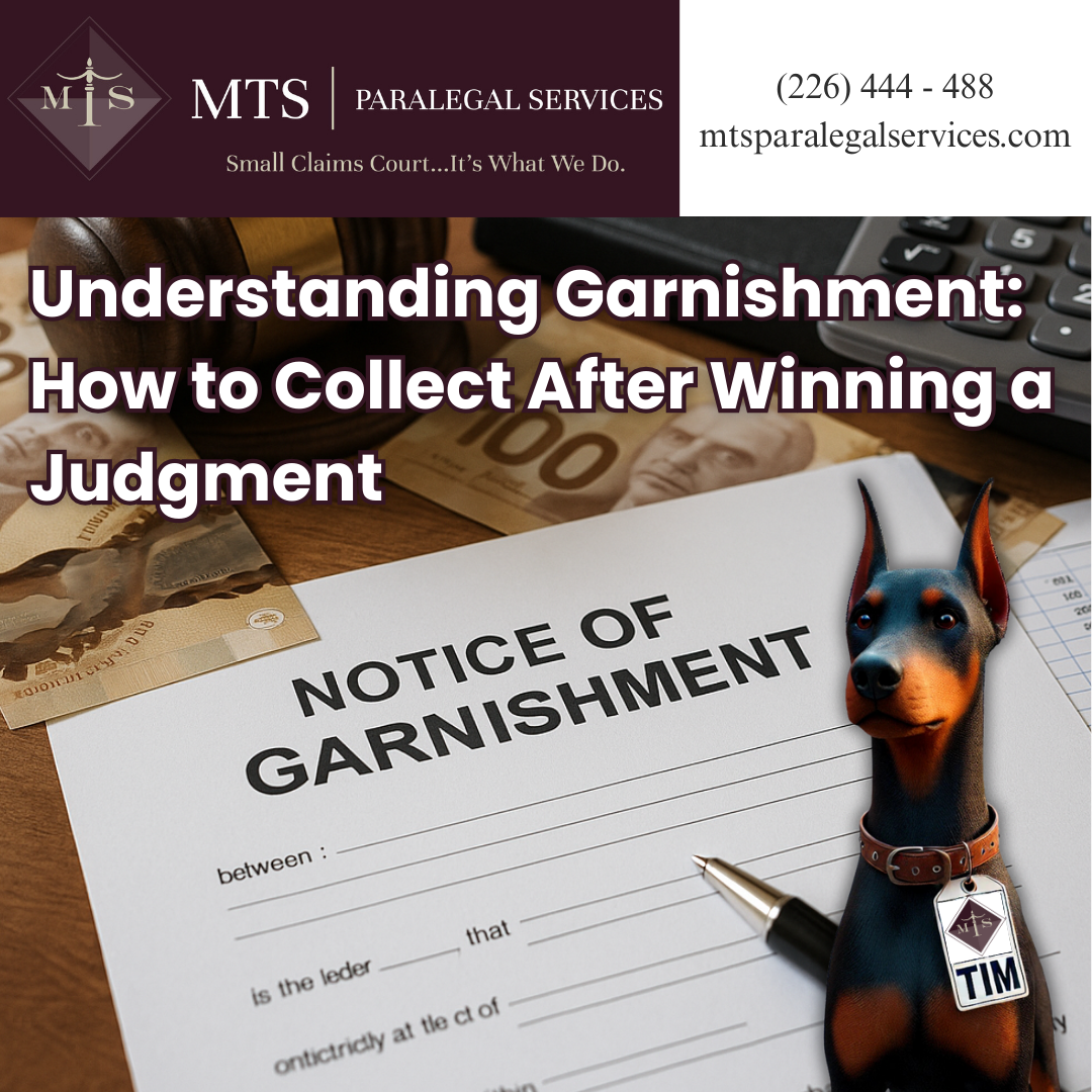 MTS Paralegal ServicesUnderstanding Garnishment: How to Collect After Winning a Judgment - MTS ...