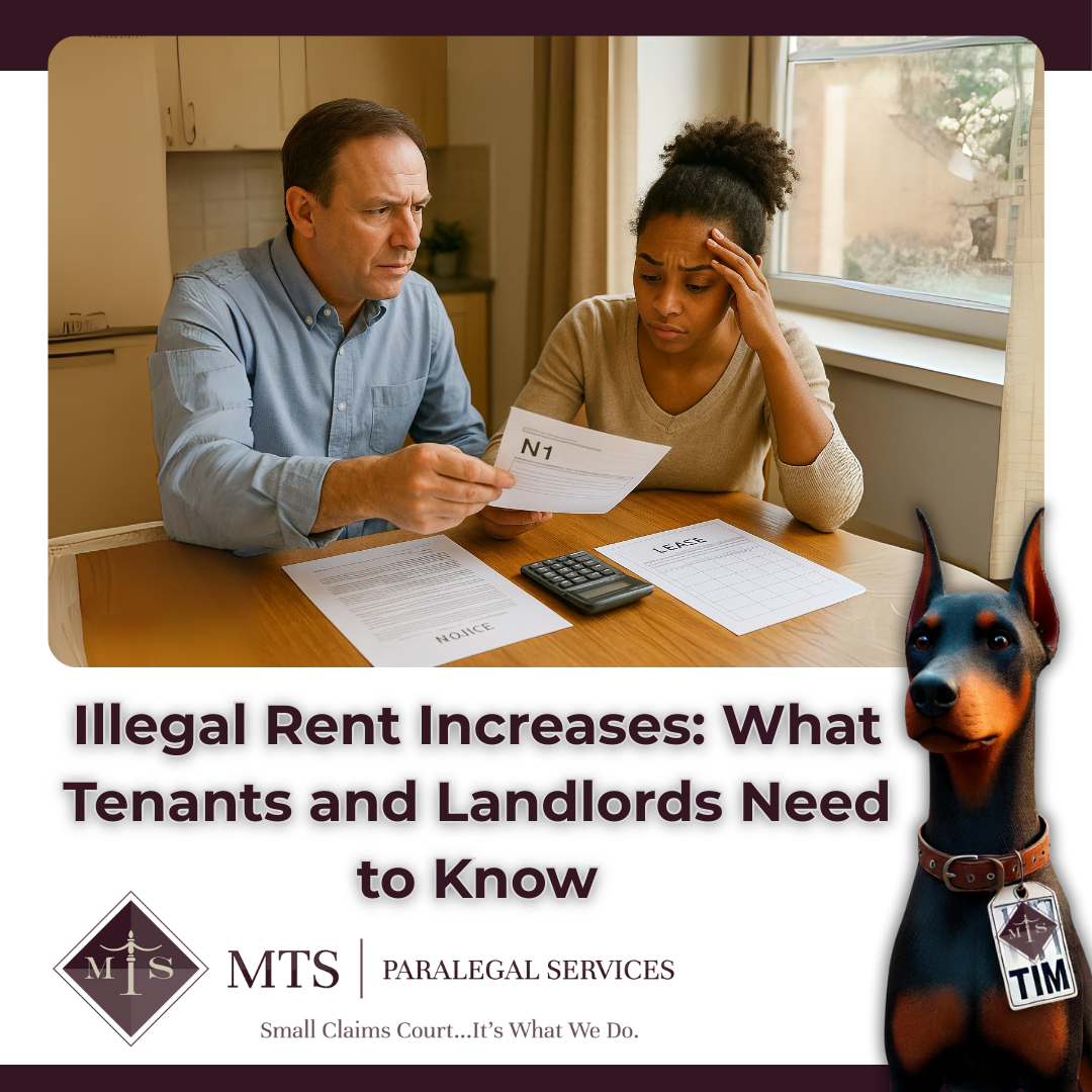 MTS Paralegal Services Professional CorporationIllegal Rent Increases ...