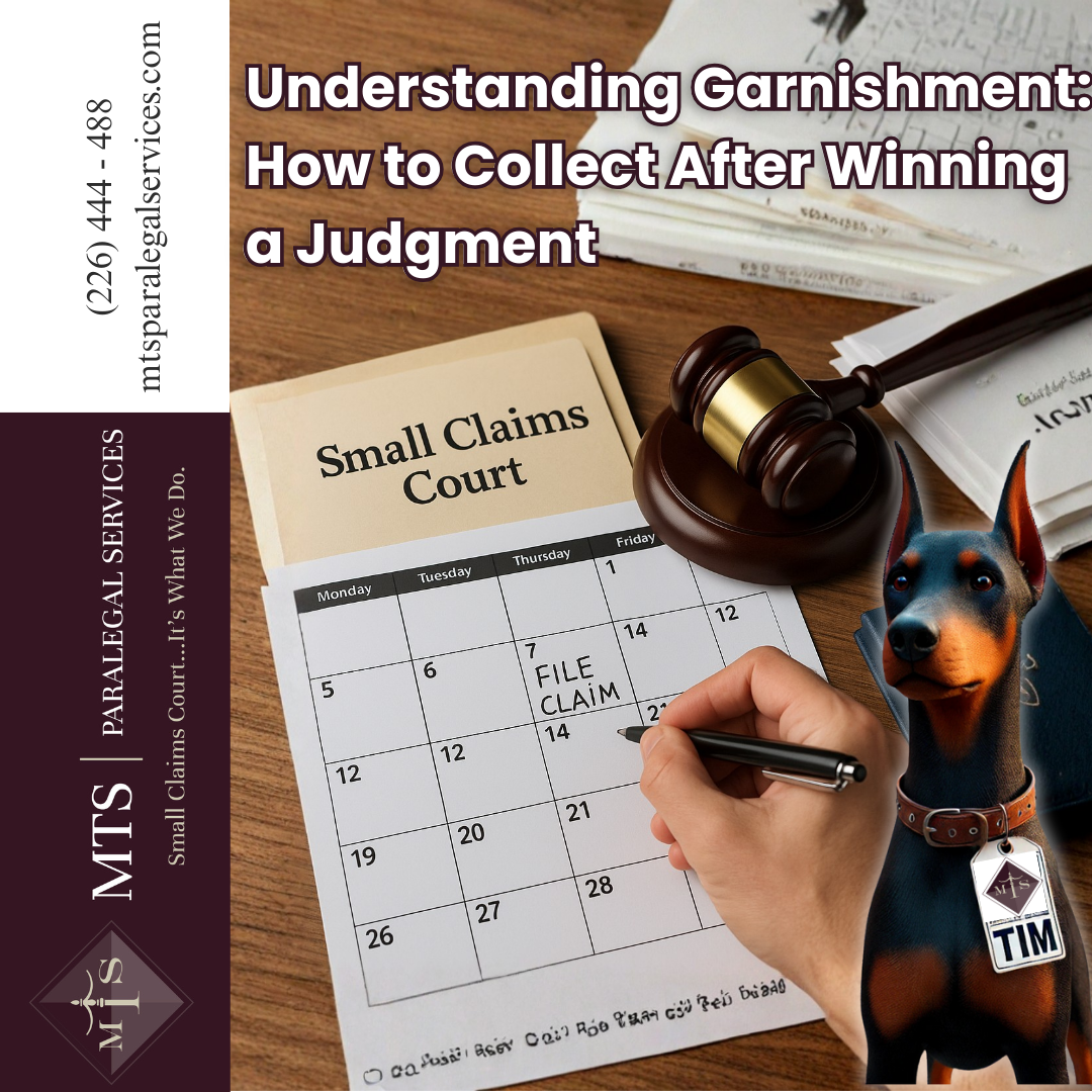 MTS Paralegal Services Professional CorporationSmall Claims Court ...